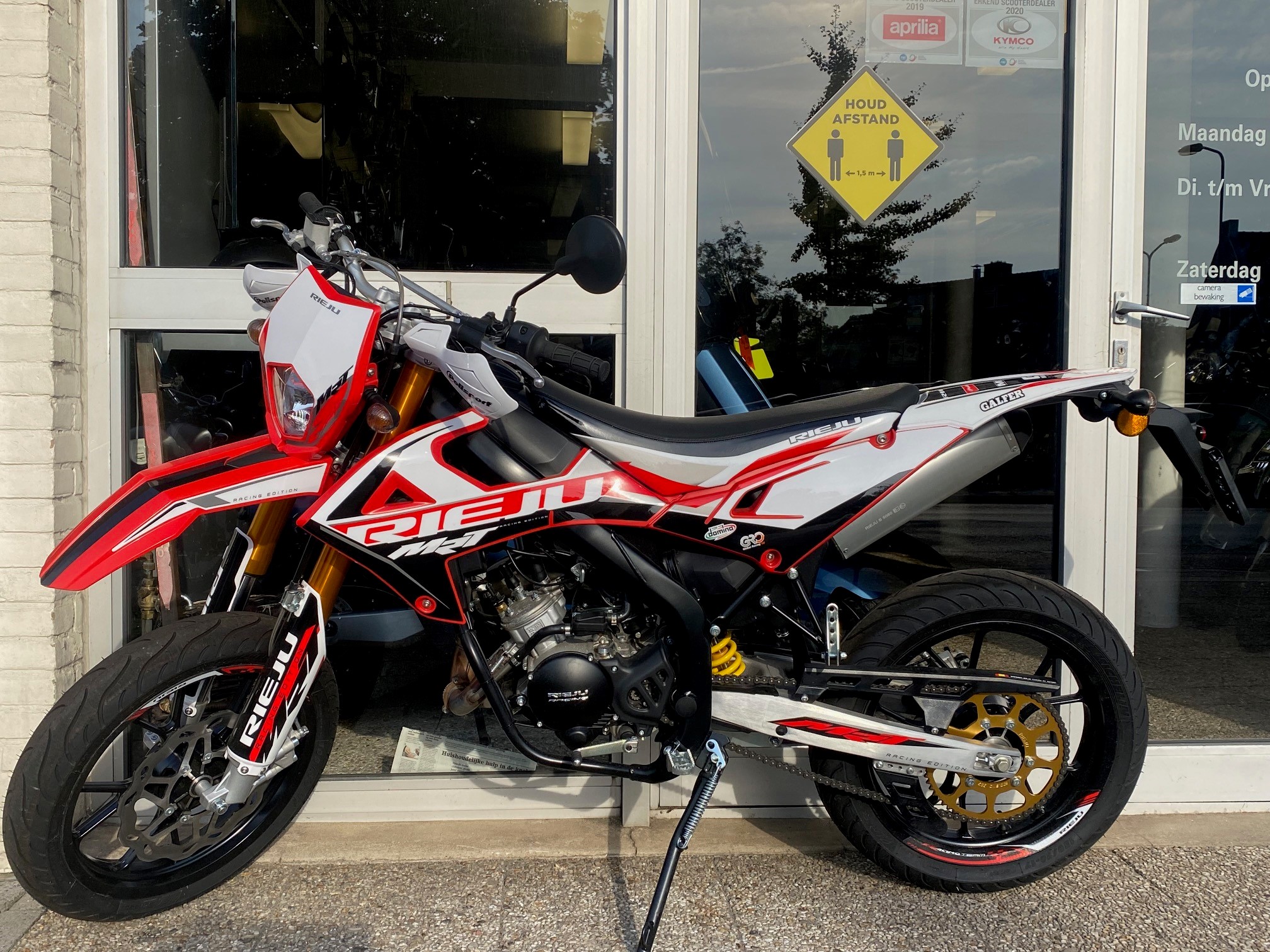 Rieju MRT SM Pro 50CC | Super Motard | Rood | Op Voorraad