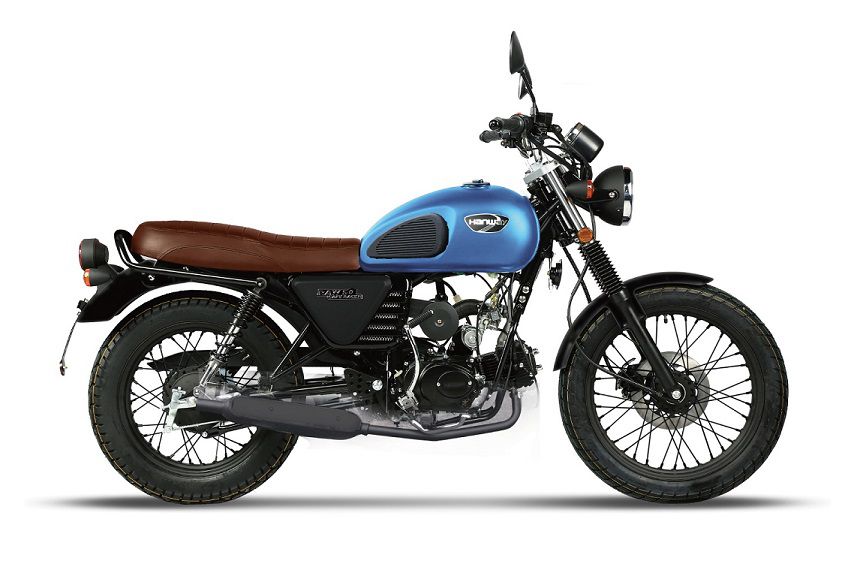 Hanway Caferacer RAW 50 | 4Takt | Dodger Blue Shadow Line| Euro 5 | OP ...